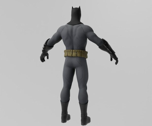 ArtStation - Batman Classic Lowpoly Rigged | Resources