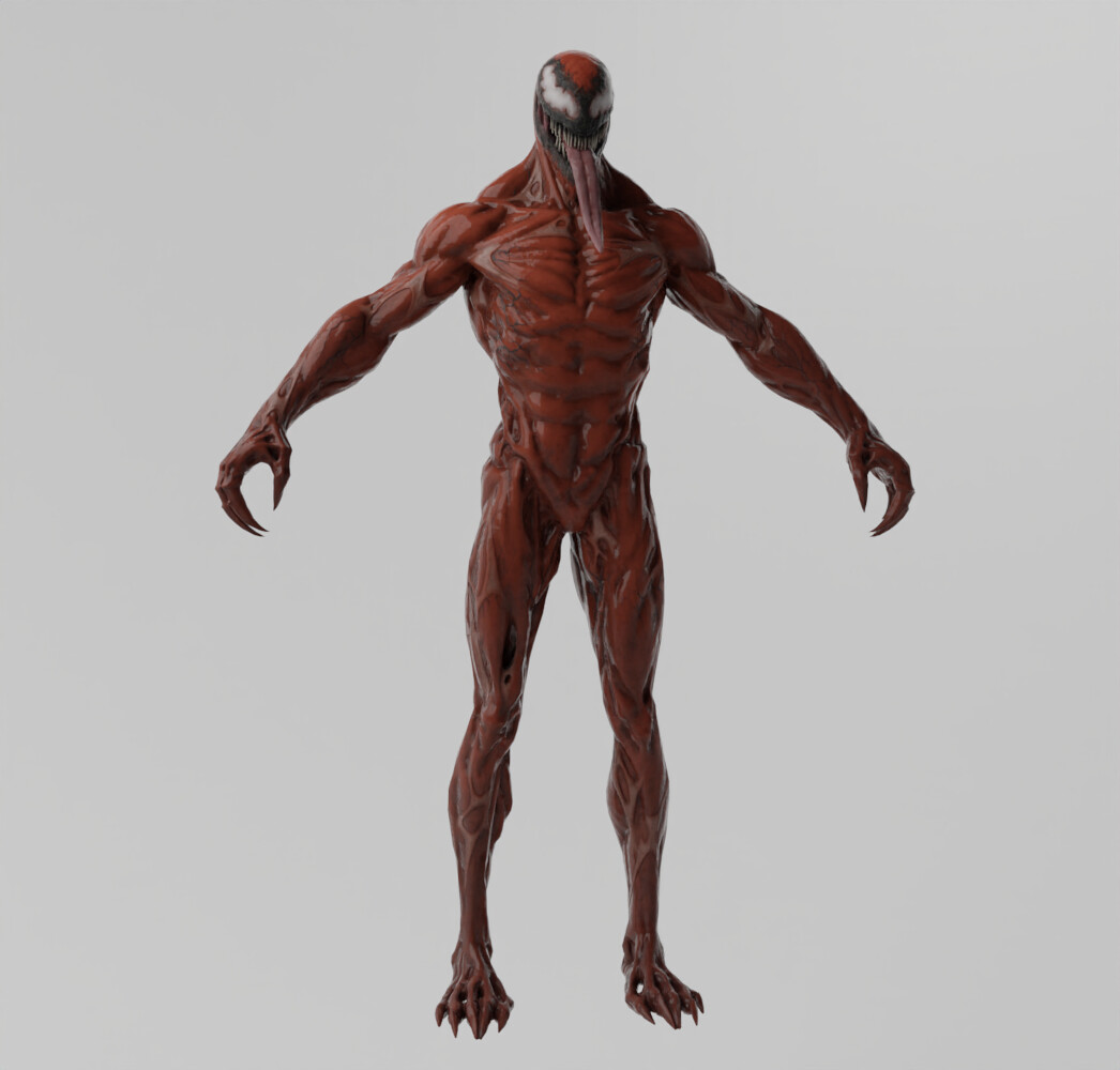ArtStation - Carnage Lowpoly Rigged | Resources