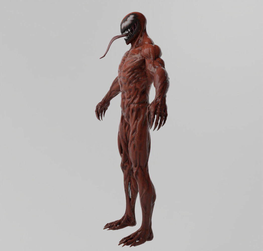 ArtStation - Carnage Lowpoly Rigged | Resources