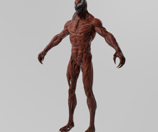 ArtStation - Carnage Lowpoly Rigged | Resources