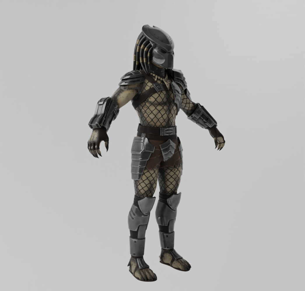 ArtStation - Predator Lowpoly Rigged | Resources