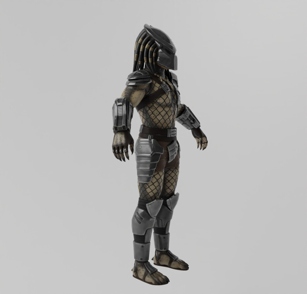 ArtStation - Predator Lowpoly Rigged | Resources