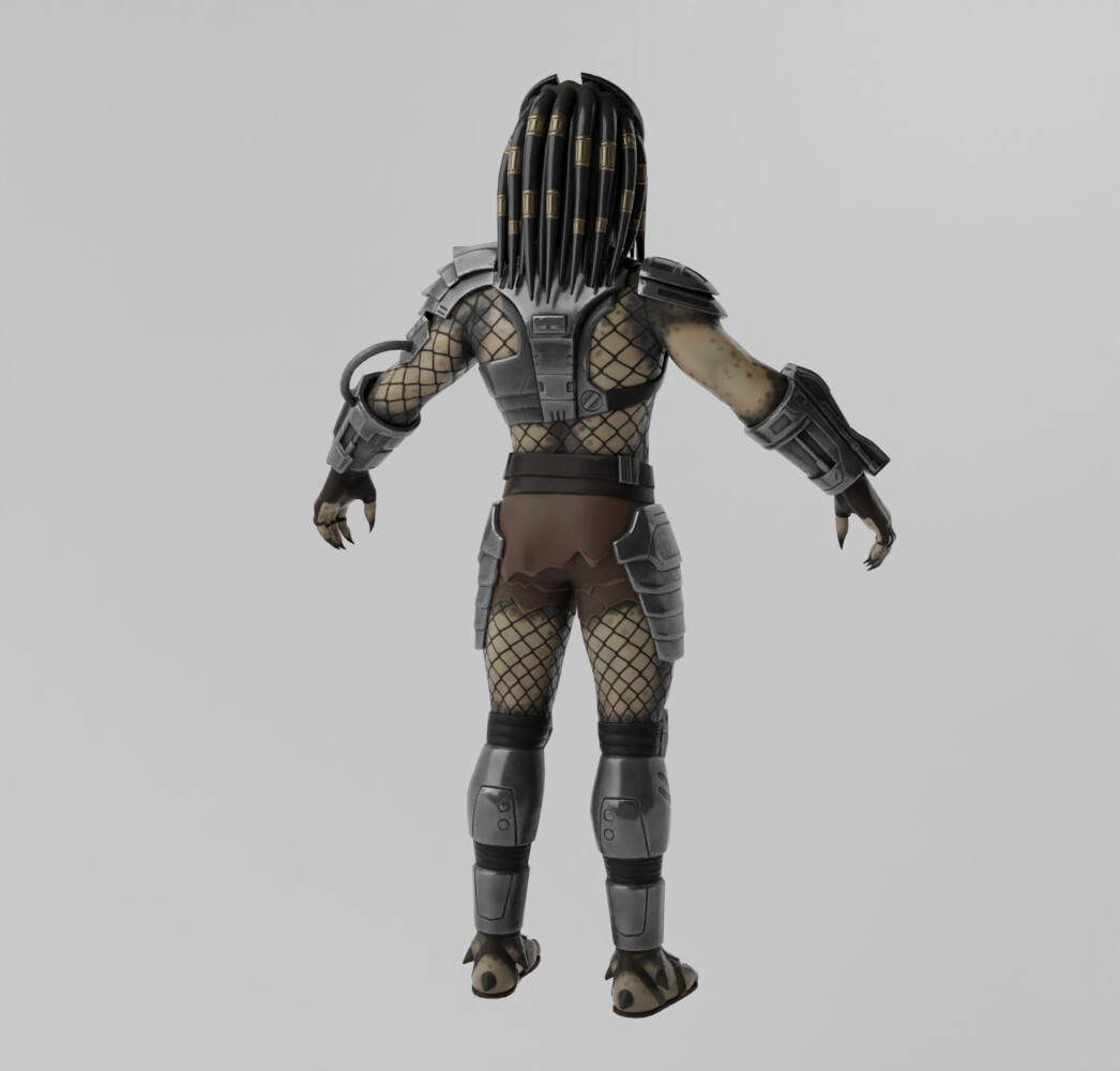 ArtStation - Predator Lowpoly Rigged | Resources