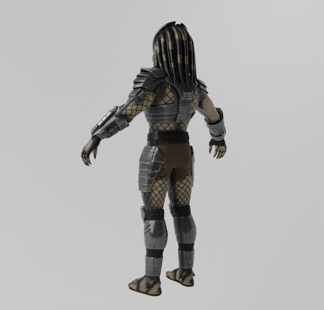 ArtStation - Predator Lowpoly Rigged | Resources