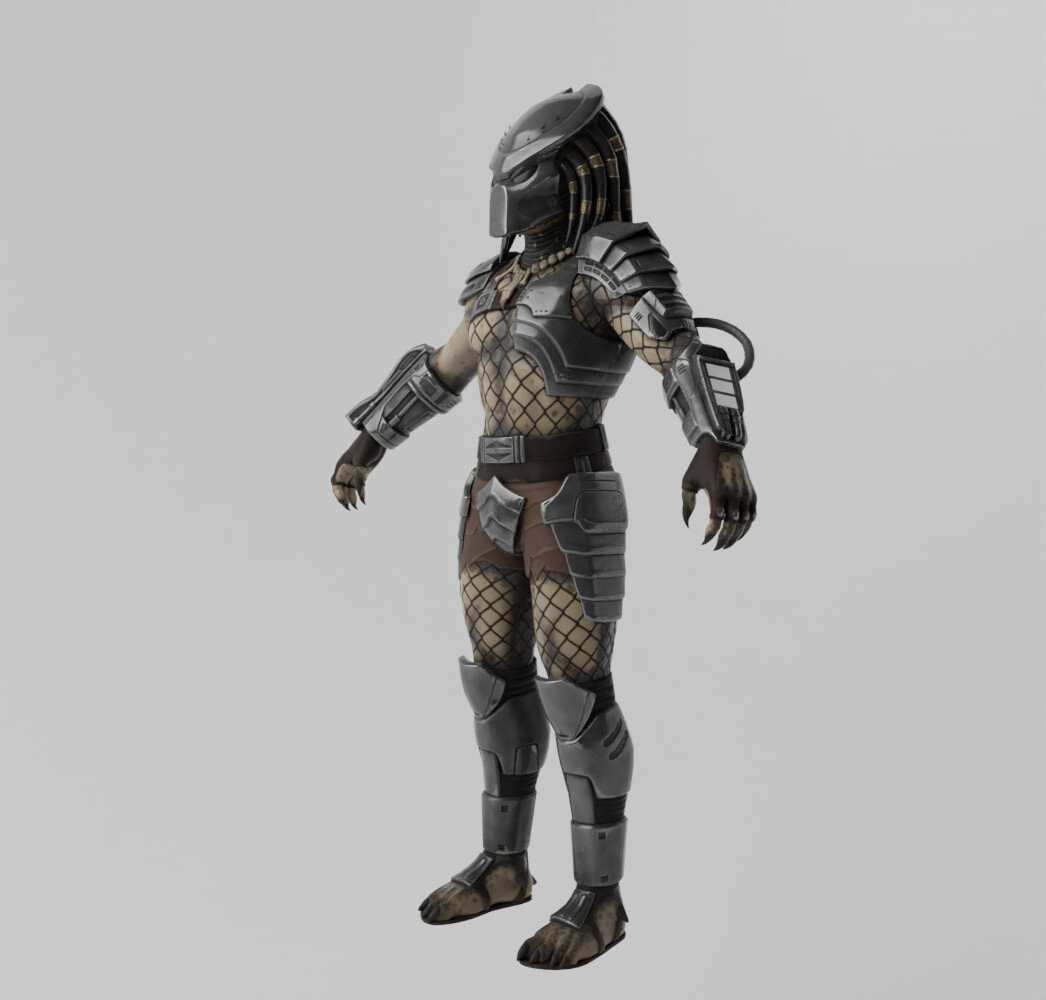 ArtStation - Predator Lowpoly Rigged | Resources