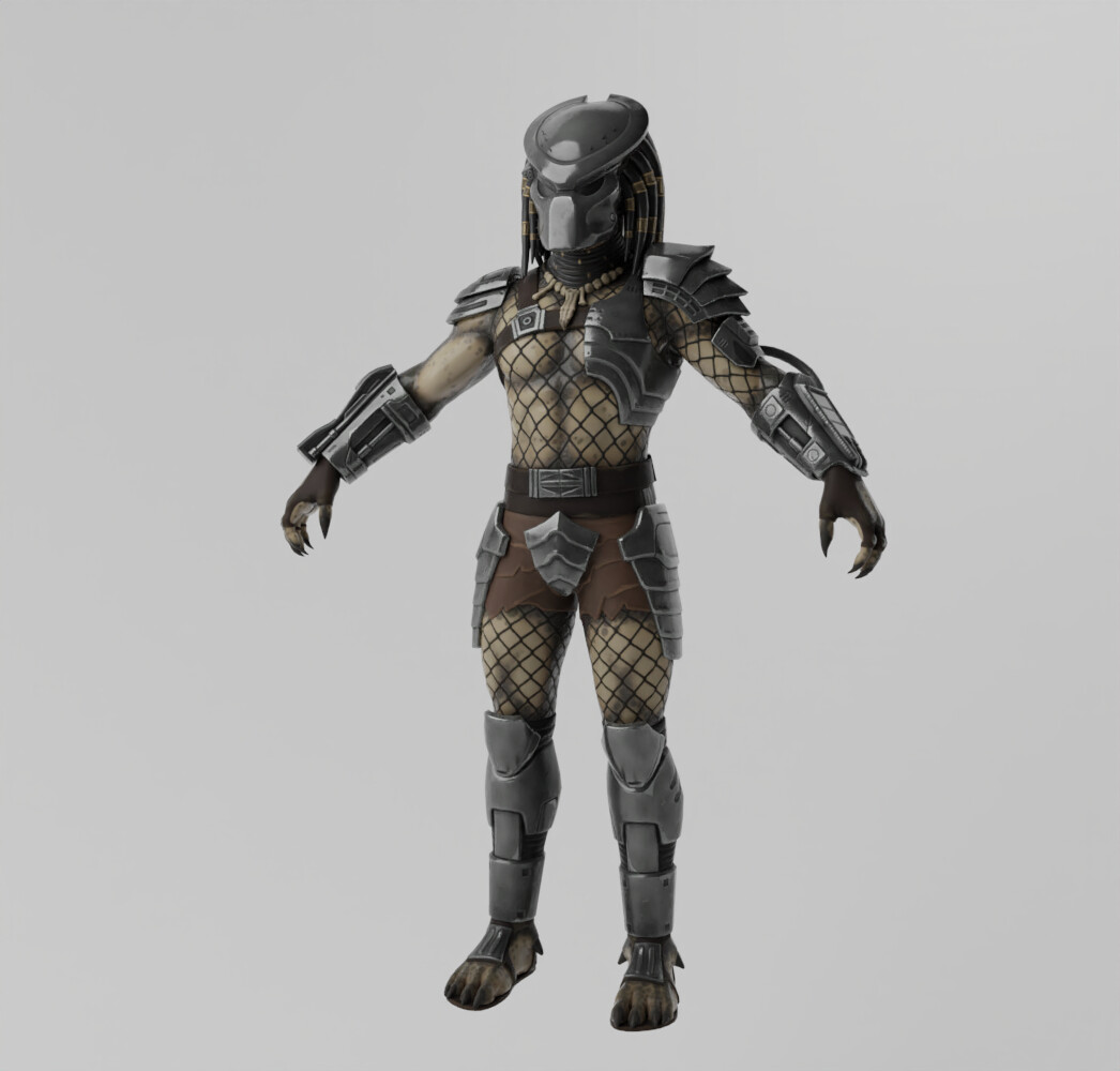 ArtStation - Predator Lowpoly Rigged | Resources