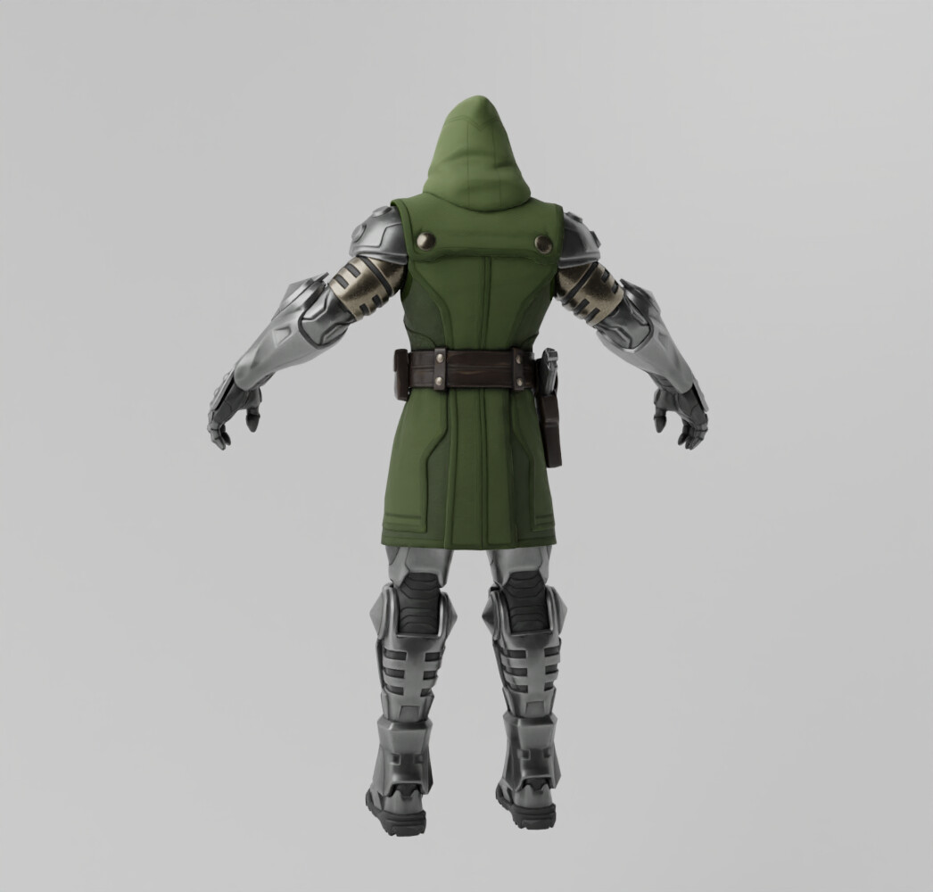 ArtStation - Dr Doom Lowpoly Rigged | Resources