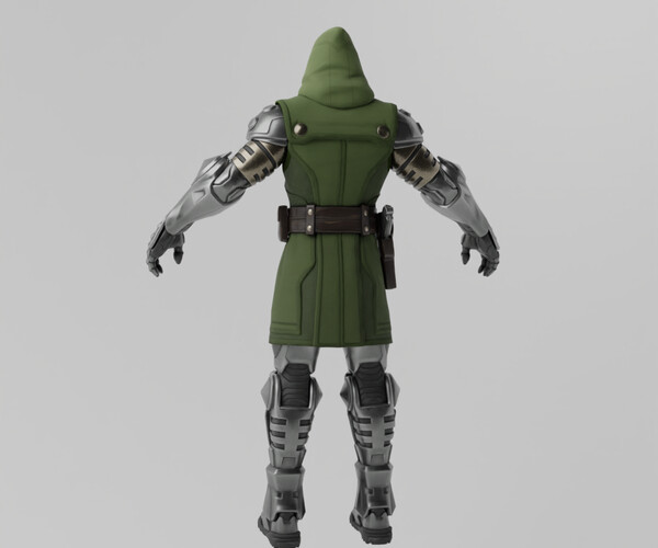 ArtStation - Dr Doom Lowpoly Rigged | Resources