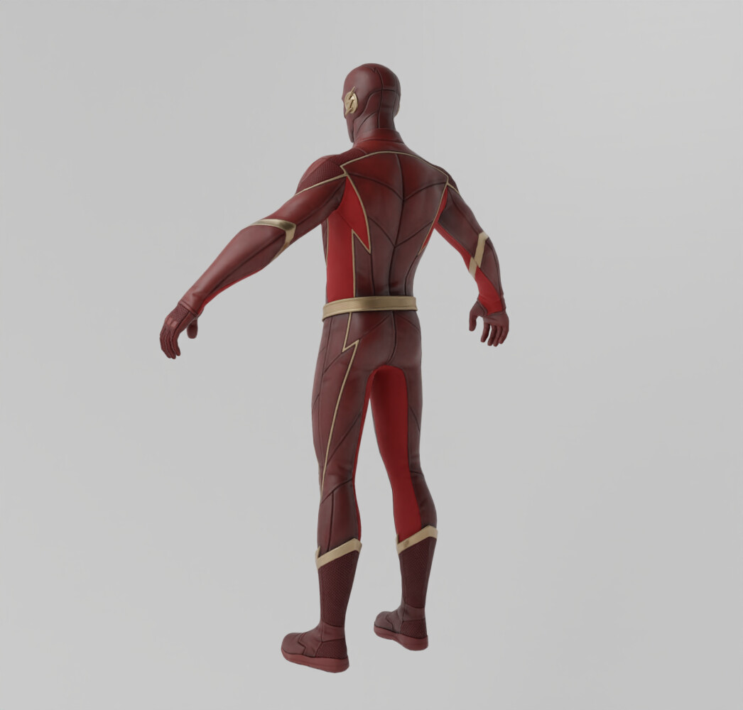 ArtStation - Flash Lowpoly Rigged | Resources
