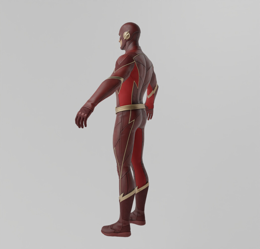 ArtStation - Flash Lowpoly Rigged | Resources