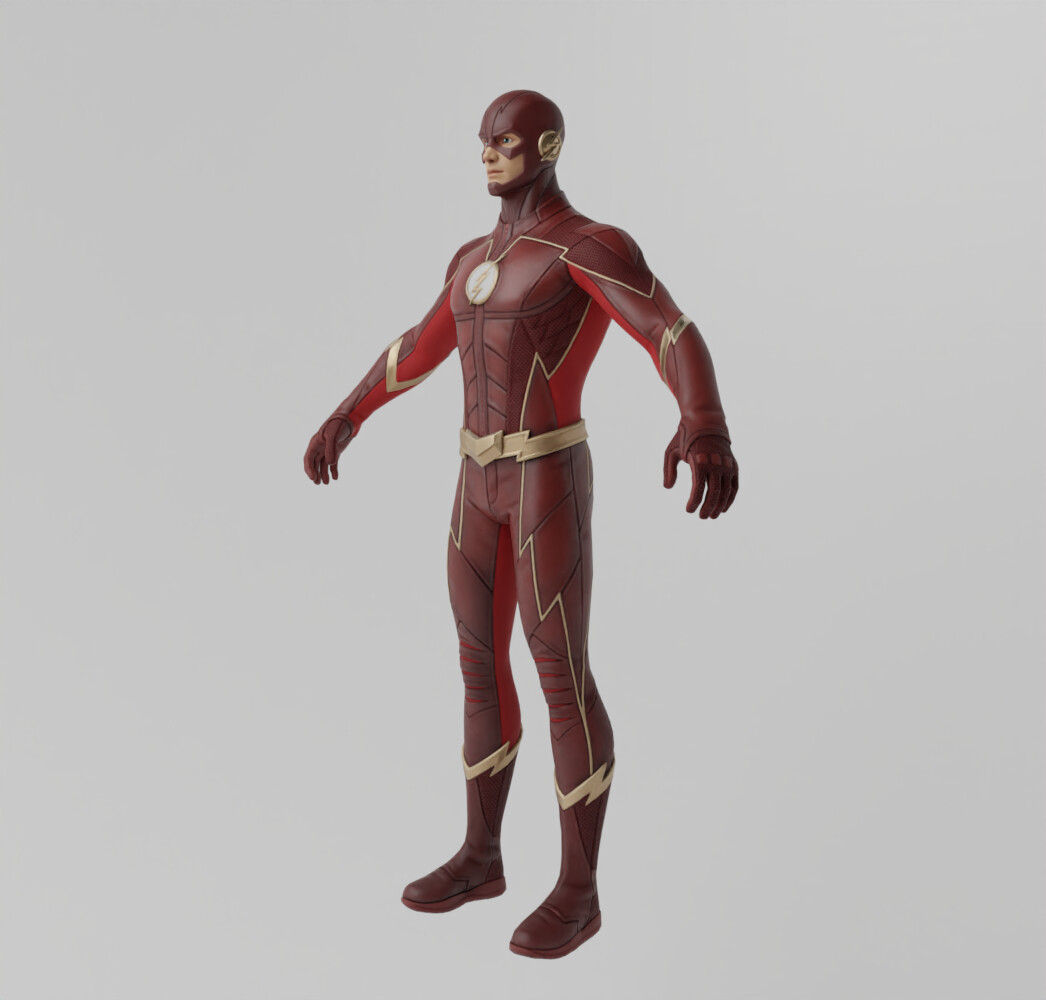 ArtStation - Flash Lowpoly Rigged | Resources