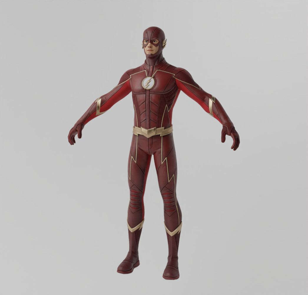 ArtStation - Flash Lowpoly Rigged | Resources