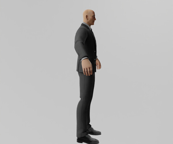 ArtStation - Hitman Lowpoly Rigged | Resources