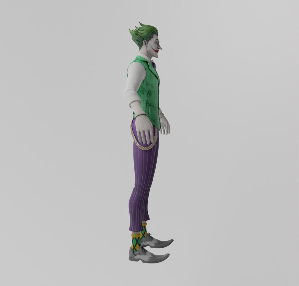 ArtStation - Joker Lowpoly Rigged | Resources