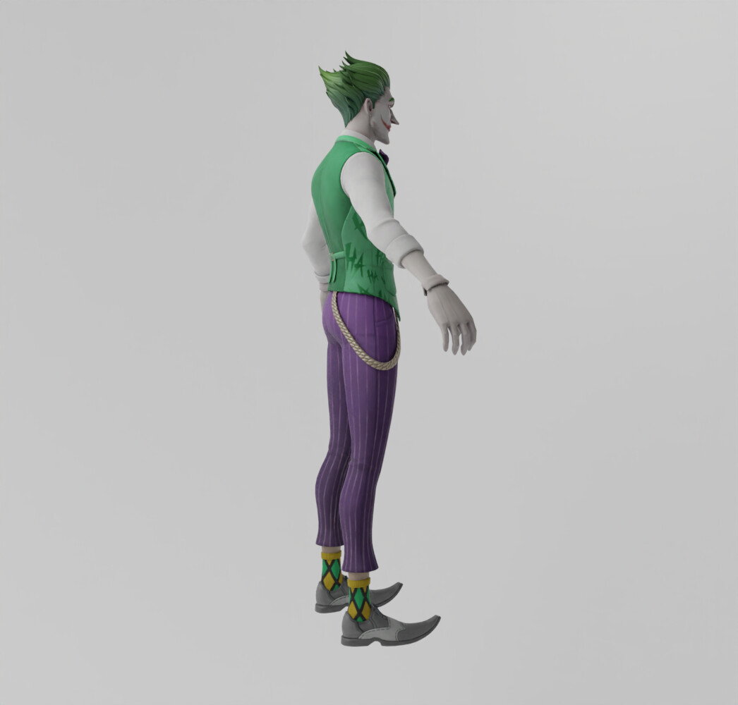 ArtStation - Joker Lowpoly Rigged | Resources