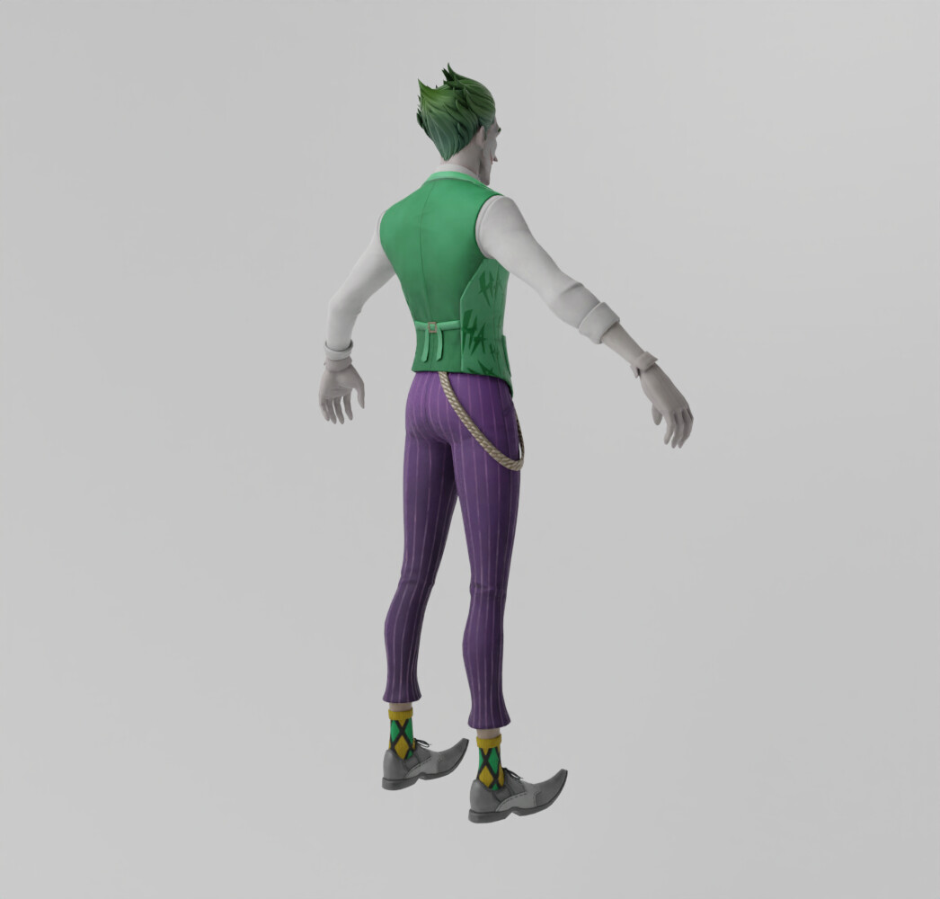 ArtStation - Joker Lowpoly Rigged | Resources