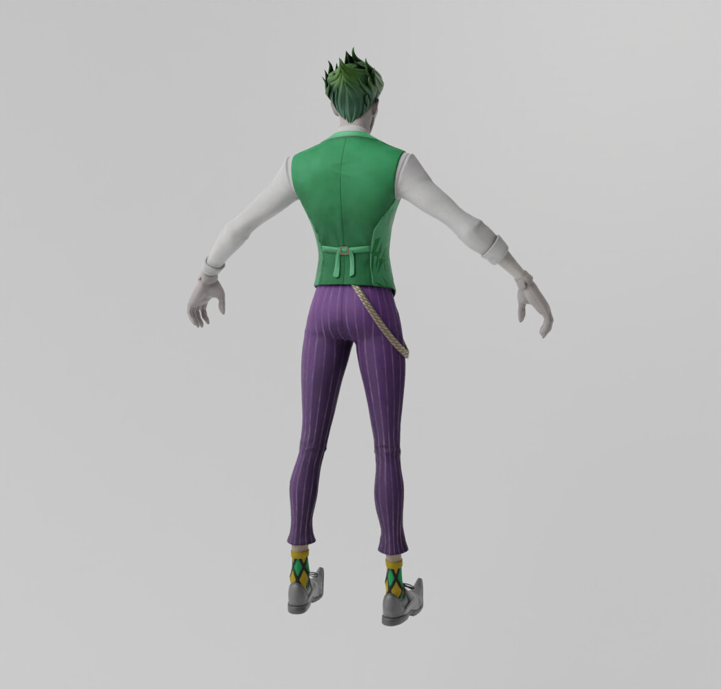 ArtStation - Joker Lowpoly Rigged | Resources