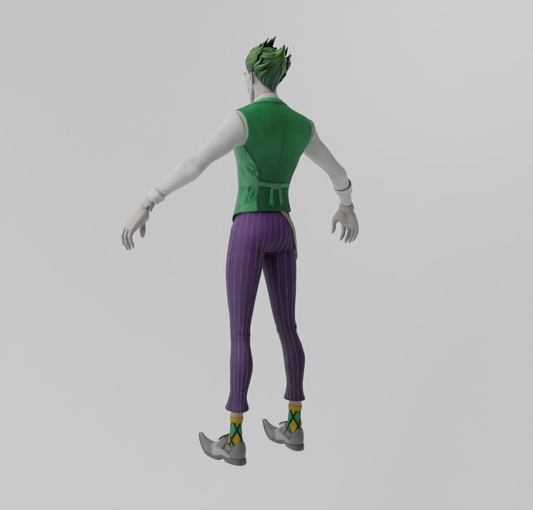 ArtStation - Joker Lowpoly Rigged | Resources
