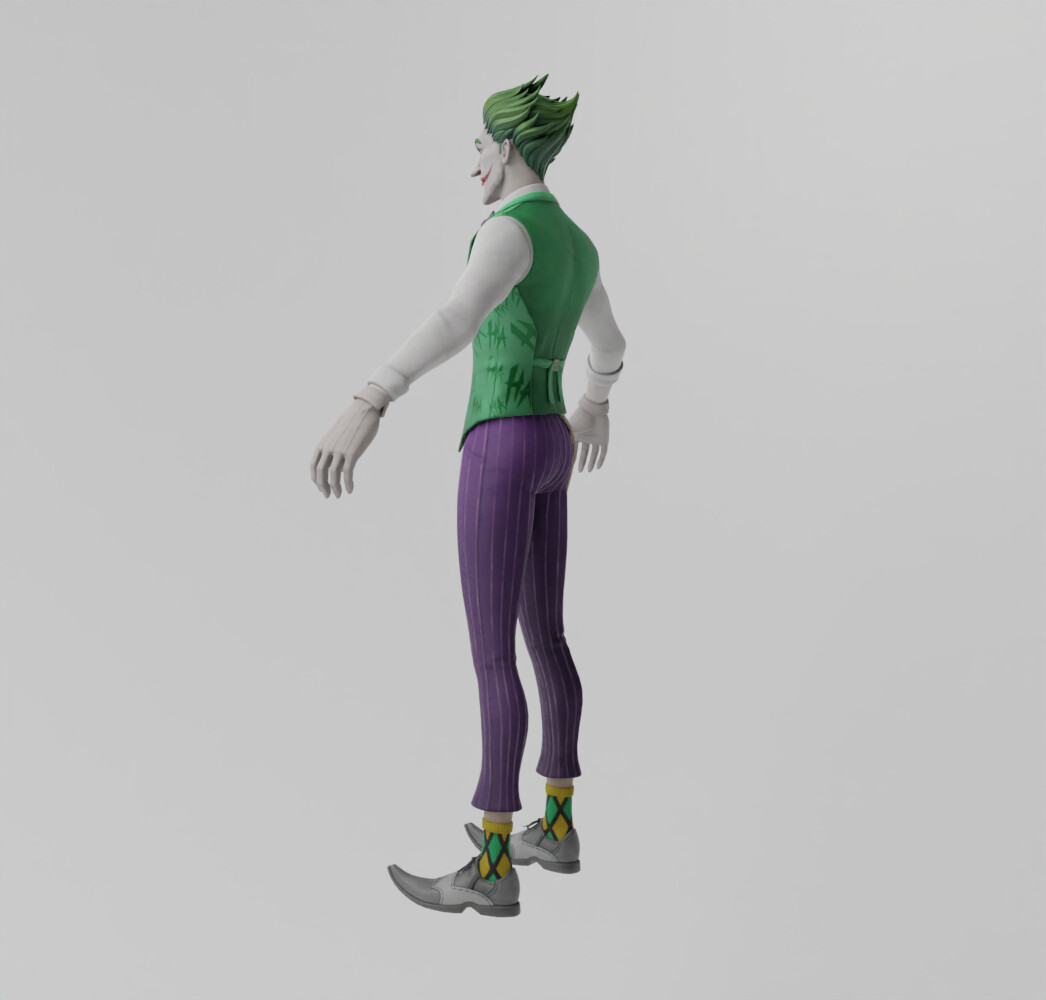ArtStation - Joker Lowpoly Rigged | Resources