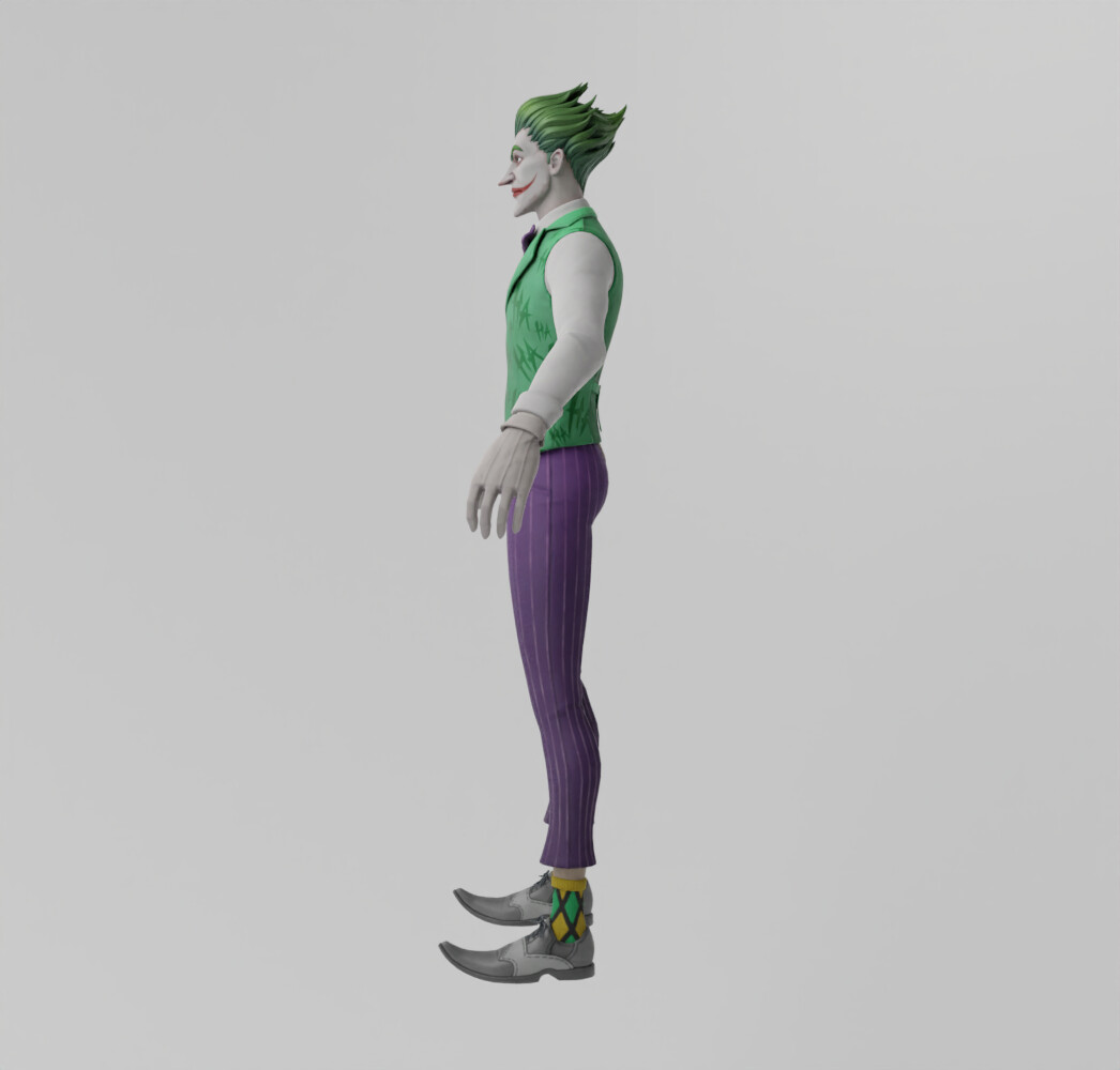 ArtStation - Joker Lowpoly Rigged | Resources
