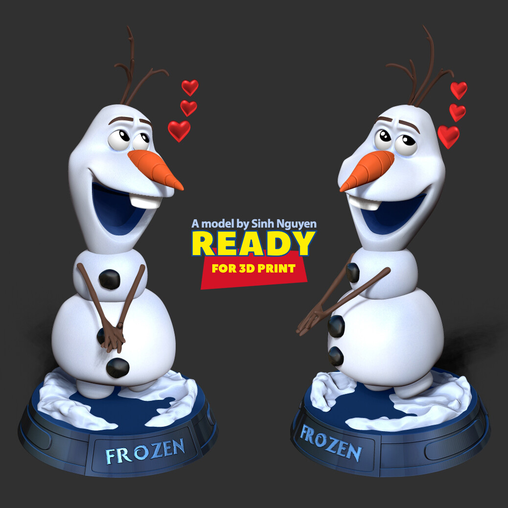 ArtStation - Olaf - Merry Christmas | Resources