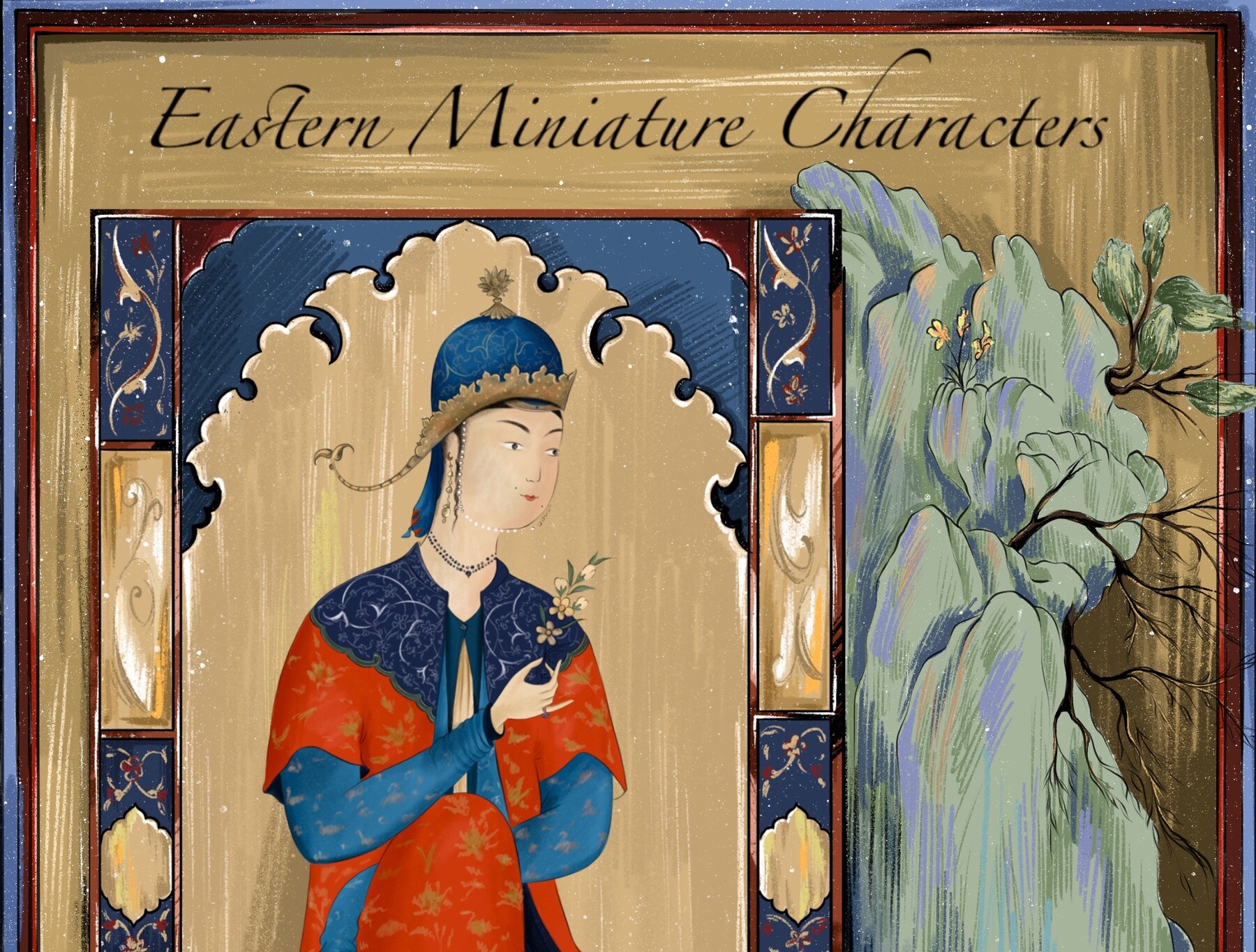 ArtStation - 8 Eastern Miniature Characters | Artworks