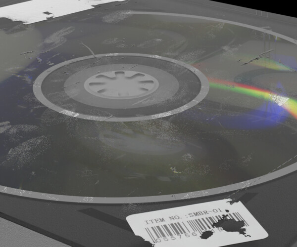 ArtStation - CD case and CD | Game Assets