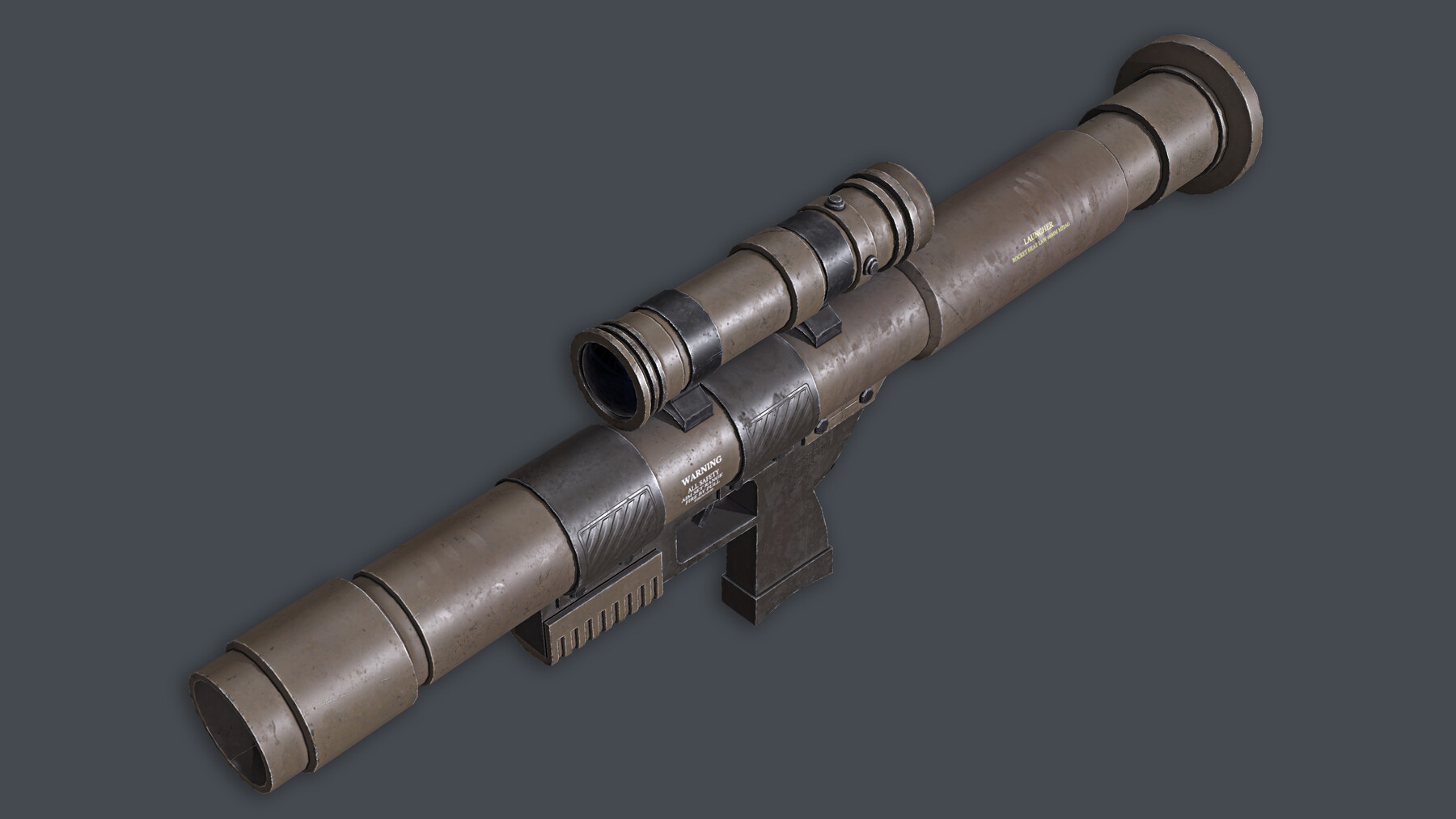 ArtStation - Rocket Launcher Game Ready 2 | Game Assets