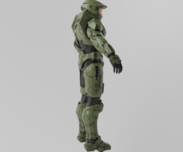 ArtStation - Master Chief Lowpoly Rigged | Resources