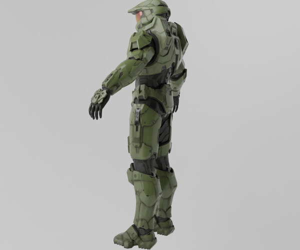 ArtStation - Master Chief Lowpoly Rigged | Resources