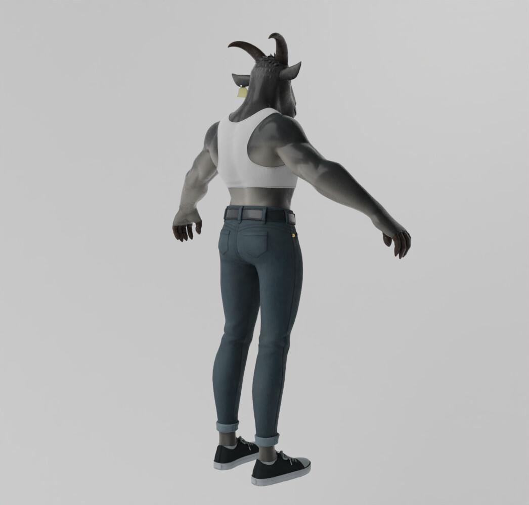 ArtStation - Pilgor Goat Lowpoly Rigged | Resources
