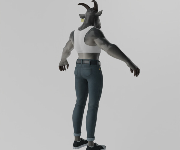 ArtStation - Pilgor Goat Lowpoly Rigged | Resources
