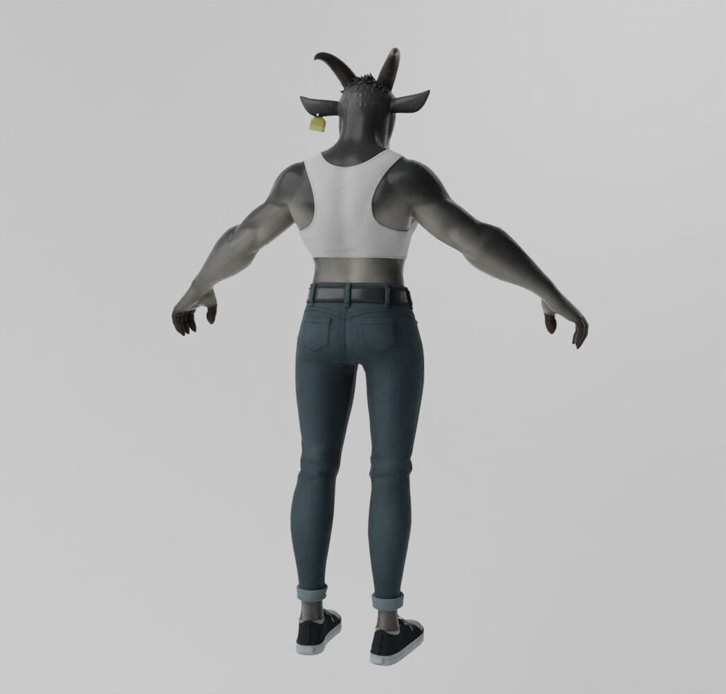 ArtStation - Pilgor Goat Lowpoly Rigged | Resources