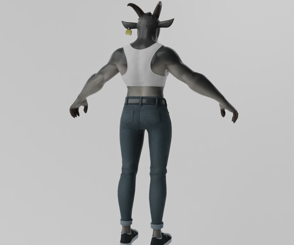 ArtStation - Pilgor Goat Lowpoly Rigged | Resources