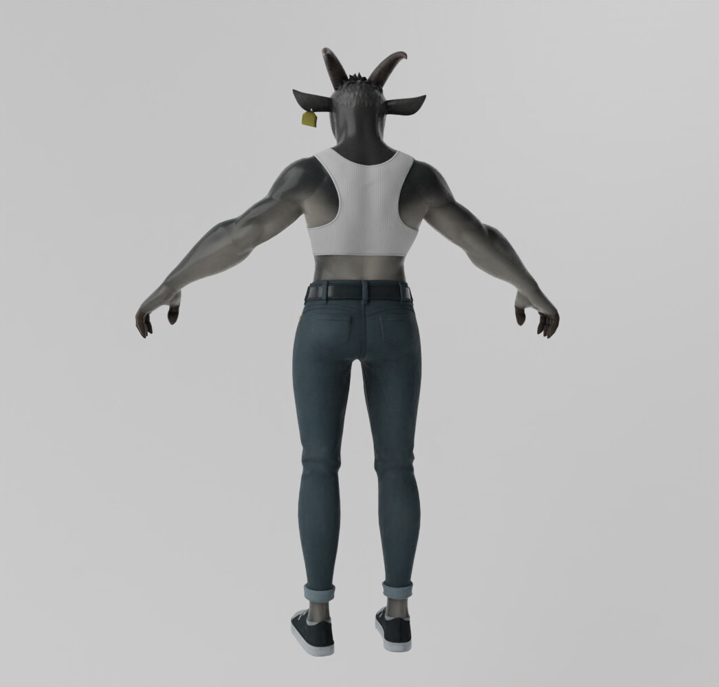 ArtStation - Pilgor Goat Lowpoly Rigged | Resources