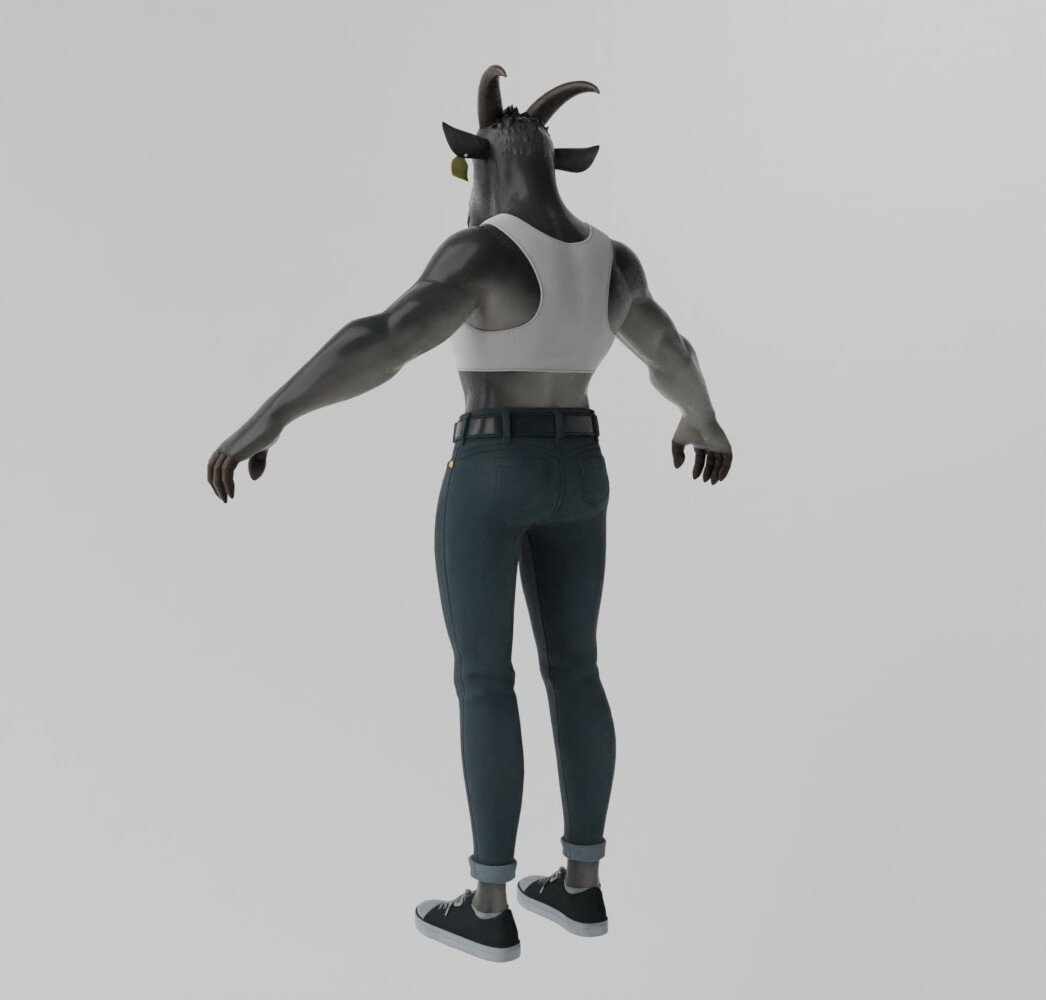 ArtStation - Pilgor Goat Lowpoly Rigged | Resources