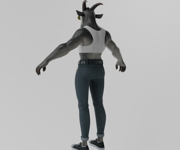 ArtStation - Pilgor Goat Lowpoly Rigged | Resources