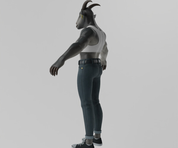 ArtStation - Pilgor Goat Lowpoly Rigged | Resources