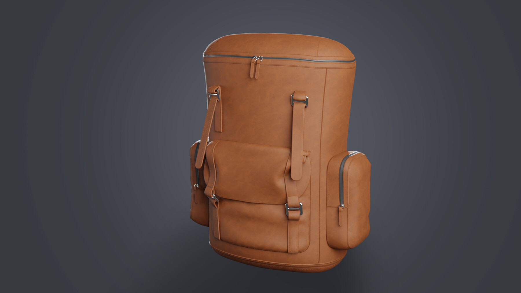 ArtStation - Leather backpack | Resources