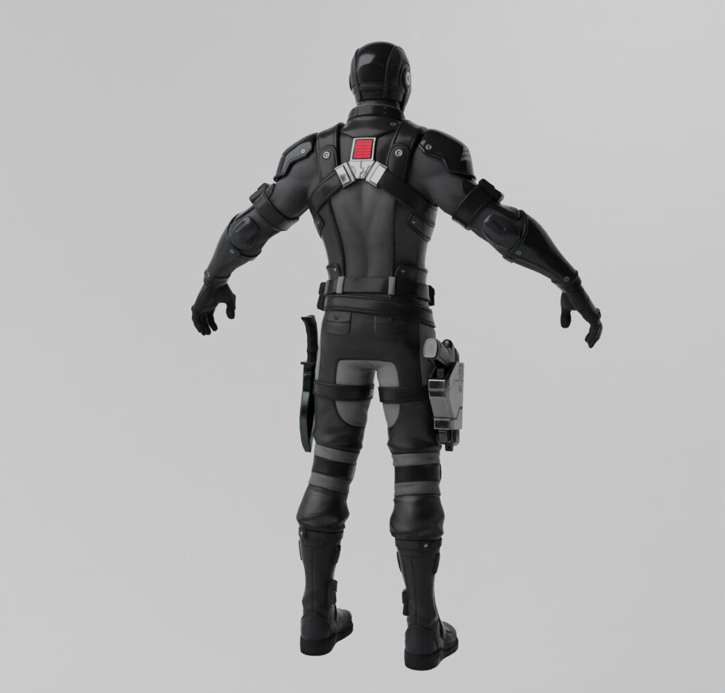 ArtStation - Snake Eyes Lowpoly Rigged | Resources
