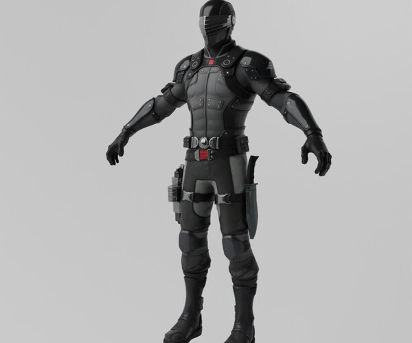 ArtStation - Snake Eyes Lowpoly Rigged | Resources