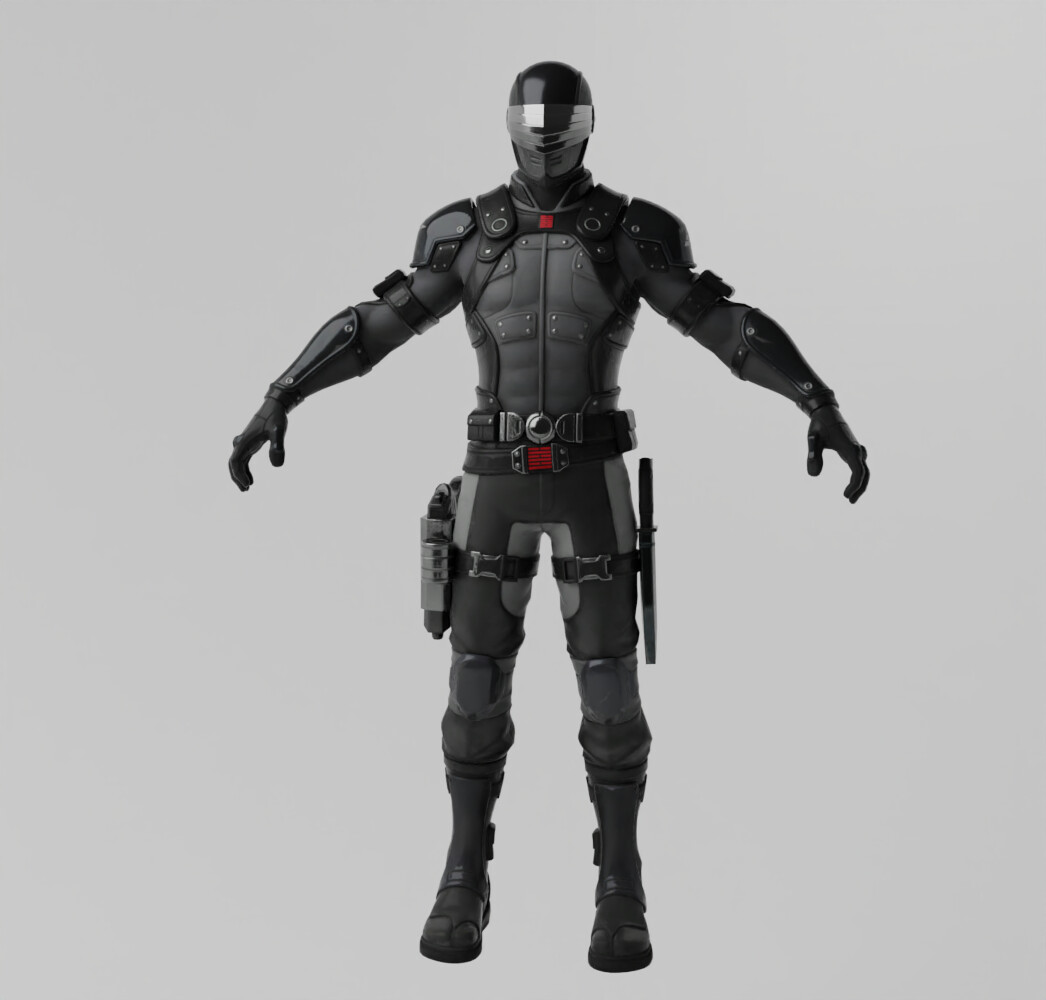 ArtStation - Snake Eyes Lowpoly Rigged | Resources