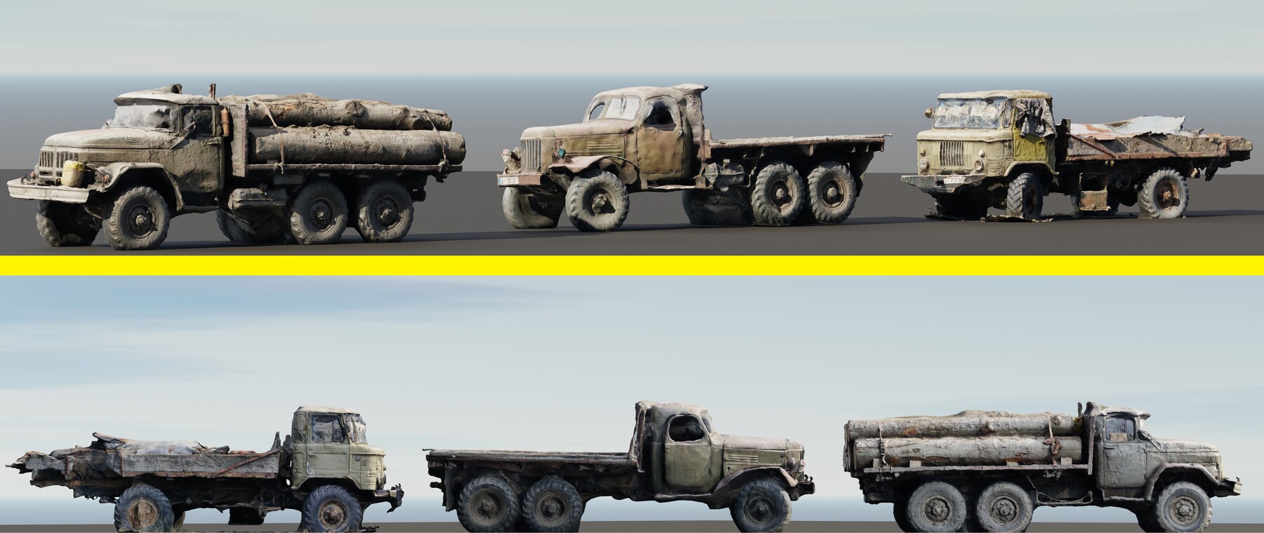 ArtStation - Soviet truck pack | Resources