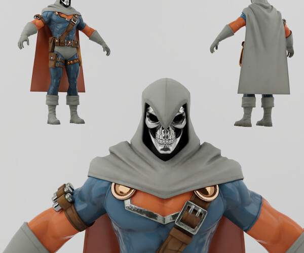 ArtStation - Taskmaster Lowpoly Rigged | Resources