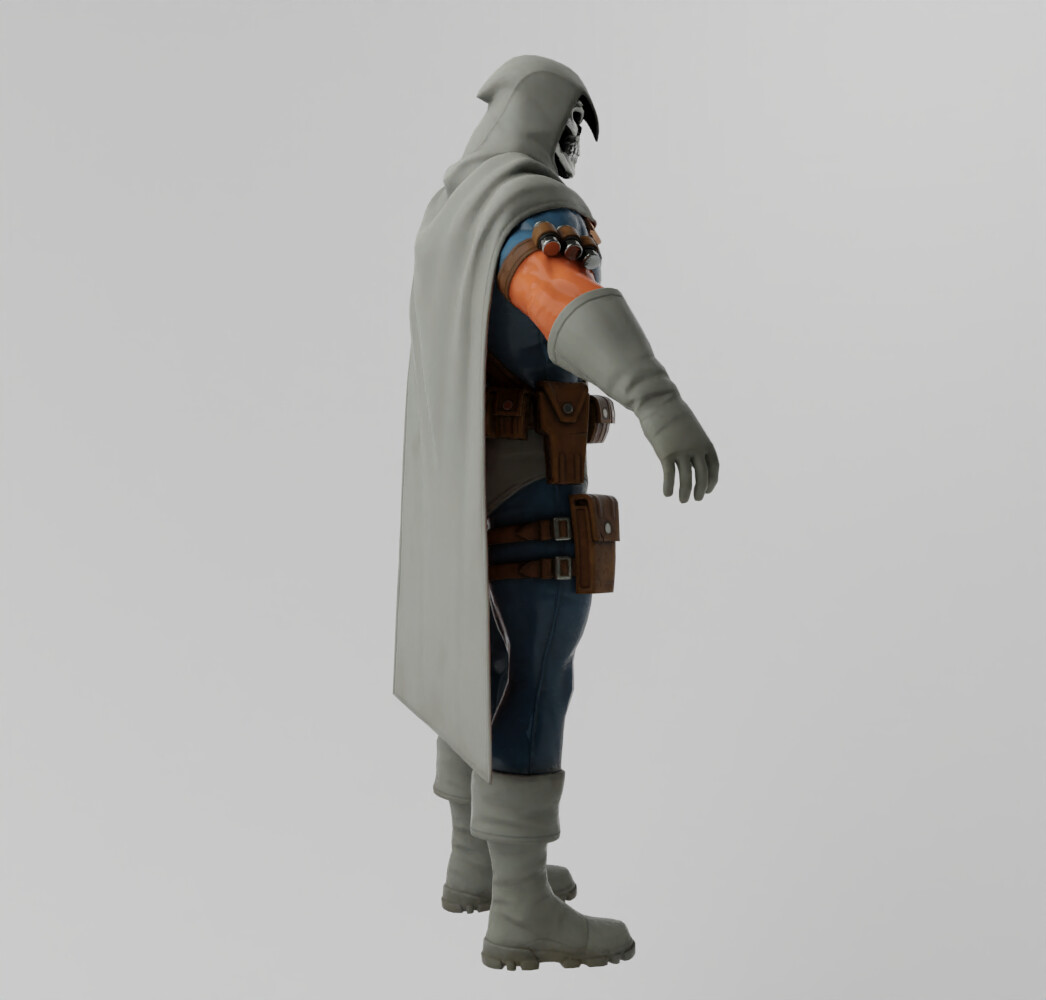 ArtStation - Taskmaster Lowpoly Rigged | Resources