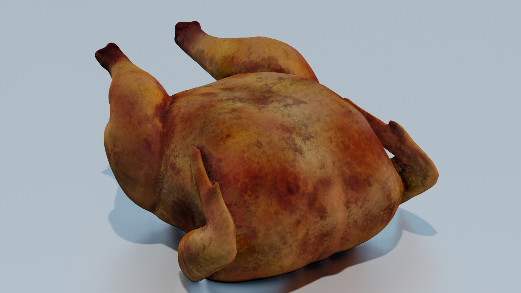 ArtStation - GRILLED CHICKEN FOOD LOW POLY GAME READY 3D MODEL | Game ...