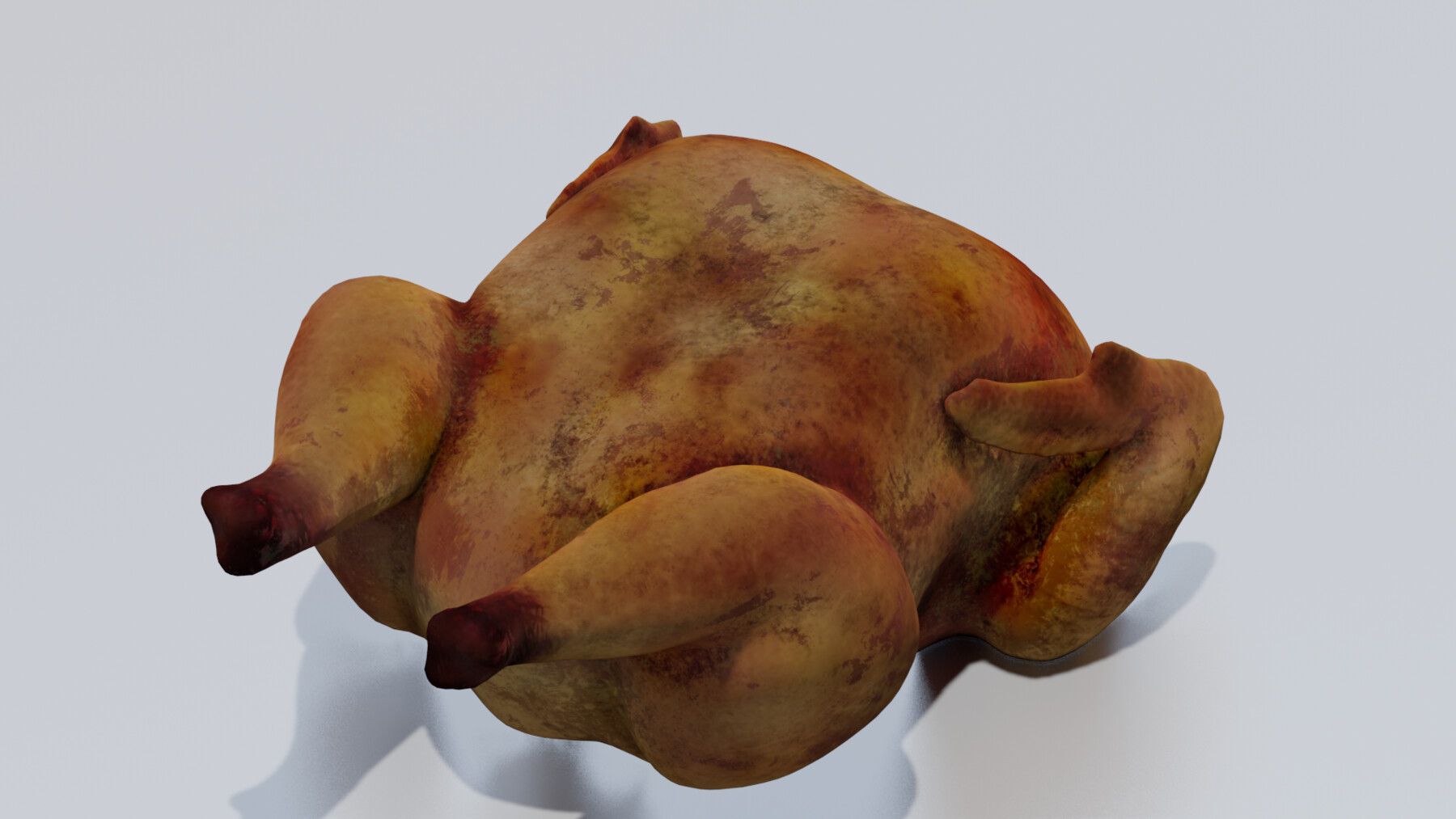ArtStation - GRILLED CHICKEN FOOD LOW POLY GAME READY 3D MODEL | Game ...