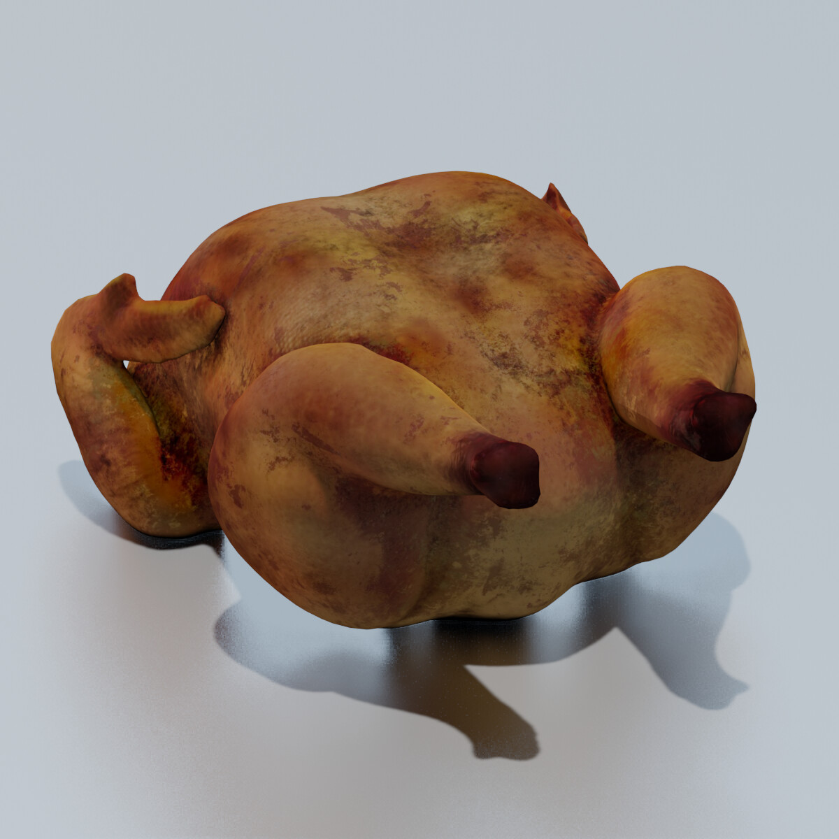 ArtStation - GRILLED CHICKEN FOOD LOW POLY GAME READY 3D MODEL | Game ...