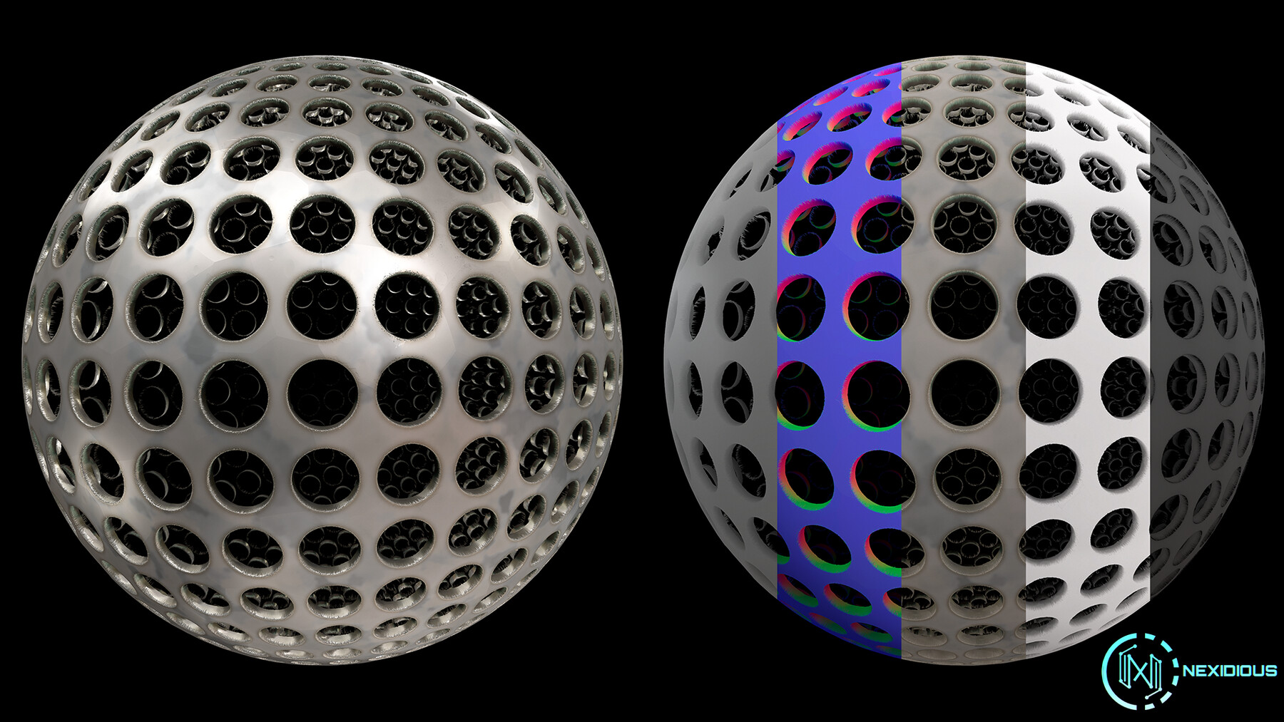 ArtStation - 15 Stylized Material Industrial Pack + Sbsar | Game Assets