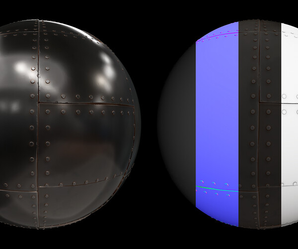 ArtStation - 15 Stylized Material Industrial Pack + Sbsar | Game Assets